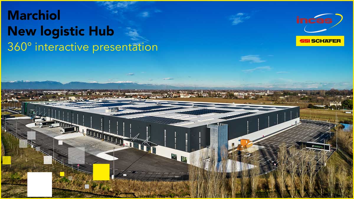 Marchiol logistic hub by Incas-SSI Schäfer